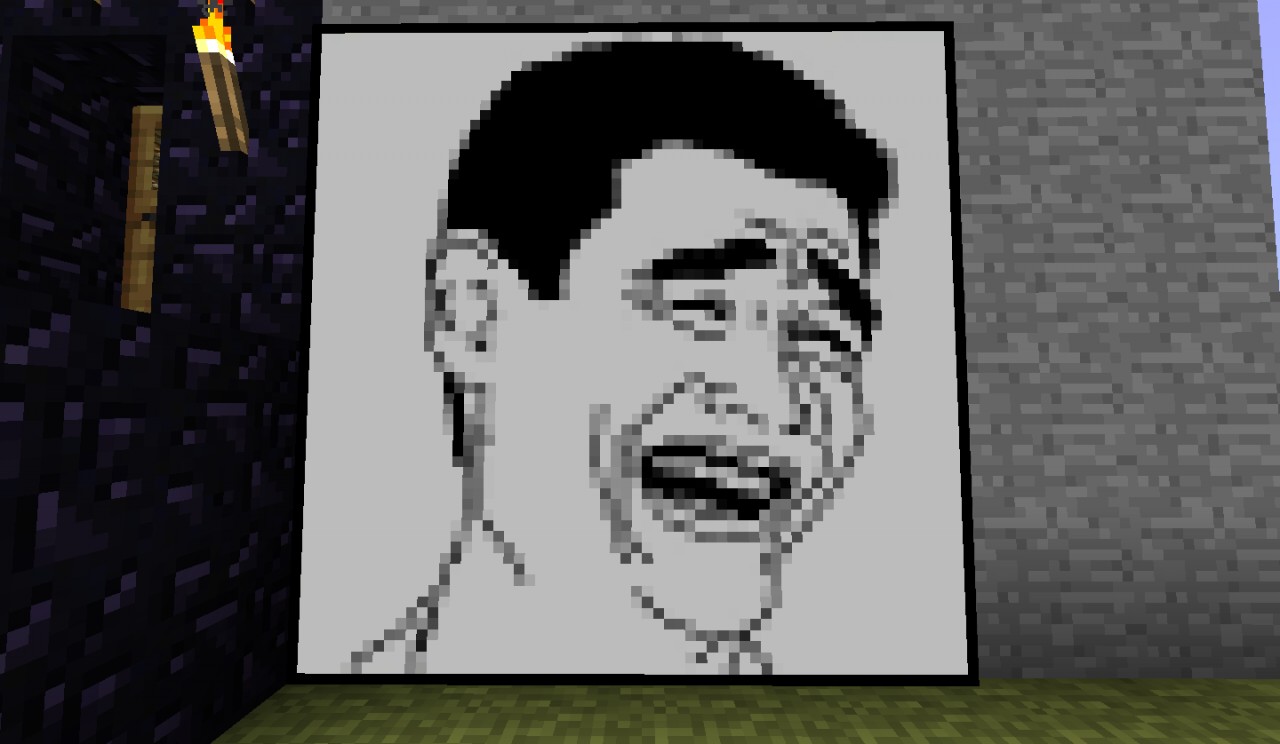 Rage Faces Art Pack Minecraft Texture Pack
