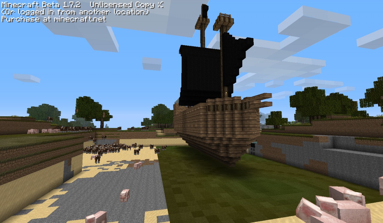 boat super bateau Minecraft Map