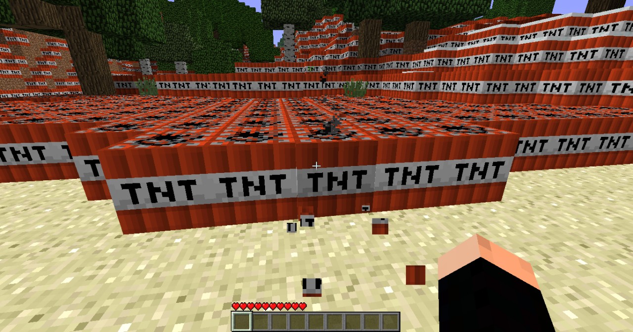 You wanted TNT... Minecraft Map