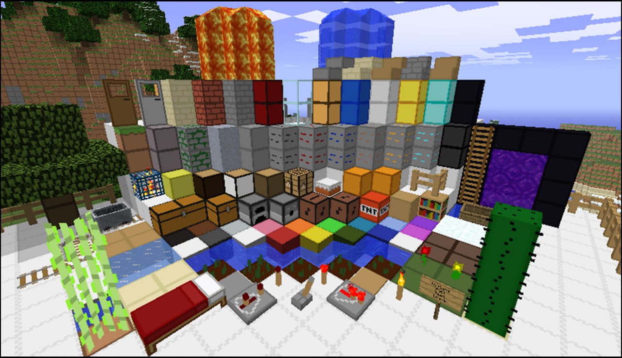 Colour Craft 1.7.3 Minecraft Texture Pack