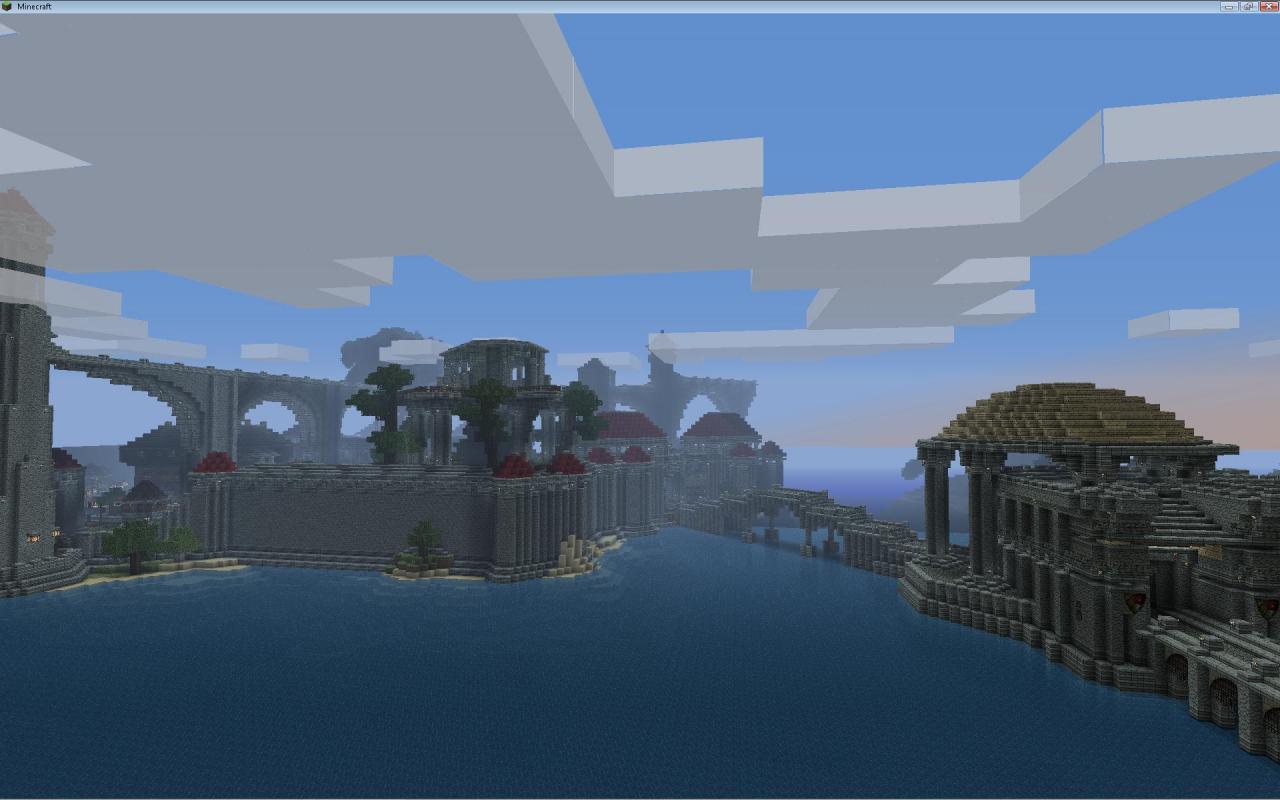 YettiCrush's Haven: Harbor/East Gate Update 1.2.5 Minecraft Map