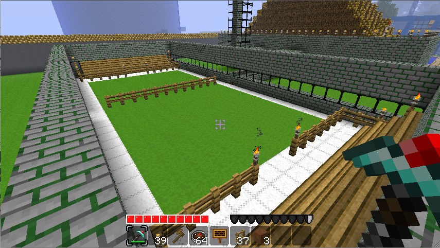 Tennis Court Minecraft Map
