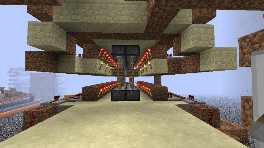 Crusher Hallway Minecraft Map