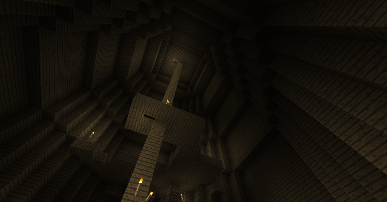 Big Red Windmill on an Island Minecraft Map