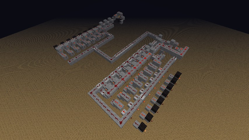 UTD Utilities "FireWire" Serial Data Transmission Device Minecraft Map