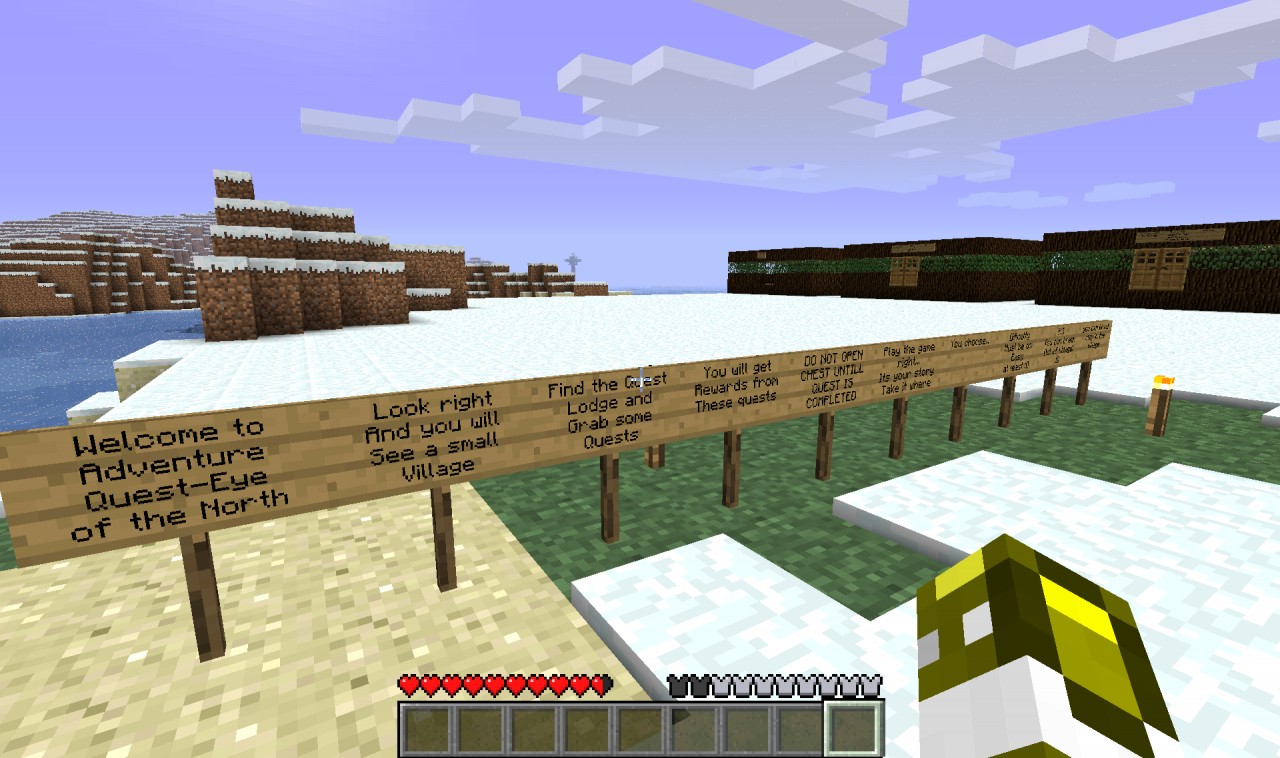 Adventure Quest-Eye of the North Minecraft Map