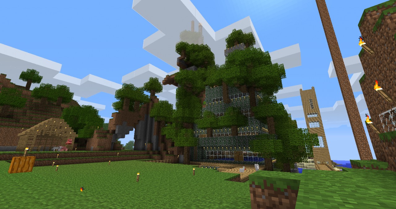 My single player world Minecraft Map