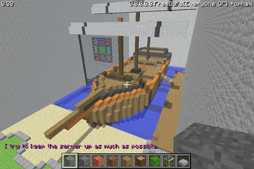 small ship Minecraft Map