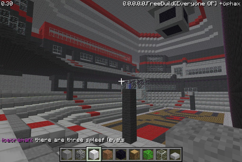 BasketBall Arena Minecraft Map
