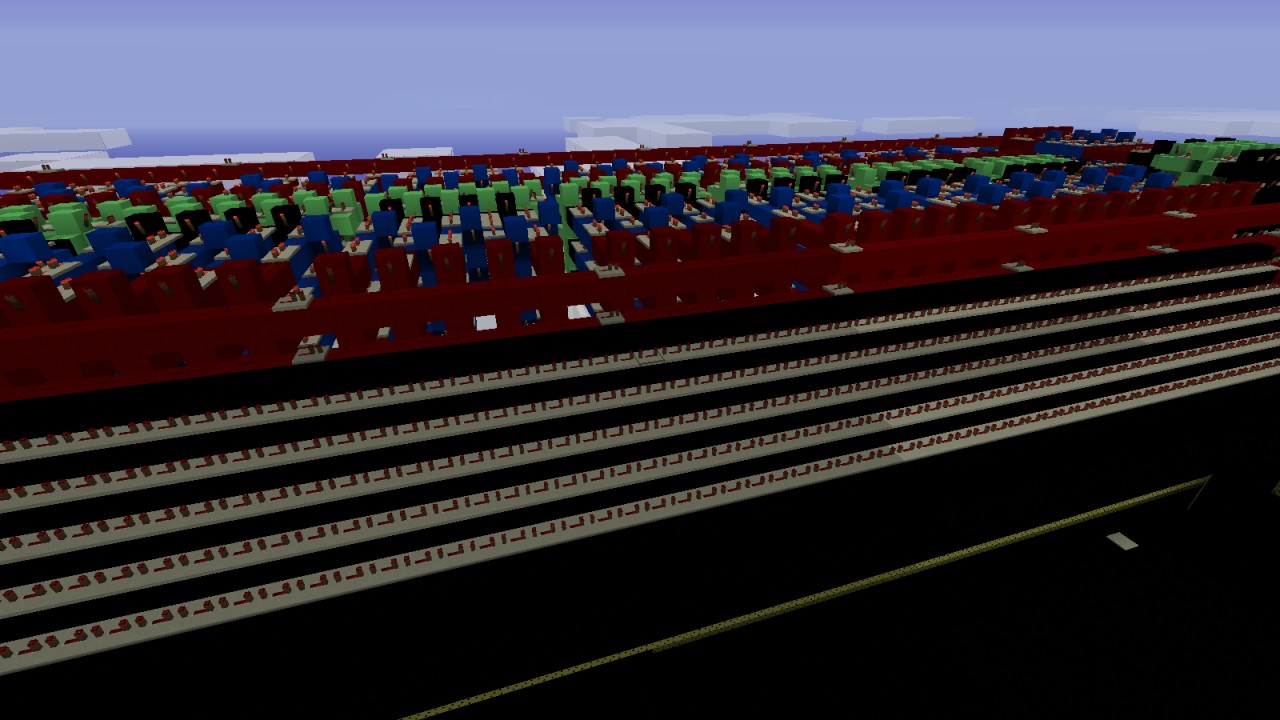 programable ticker display Minecraft Map