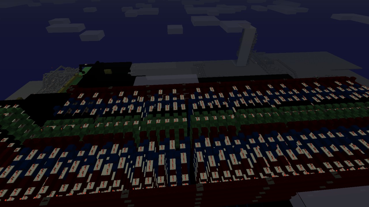 programable ticker display Minecraft Map