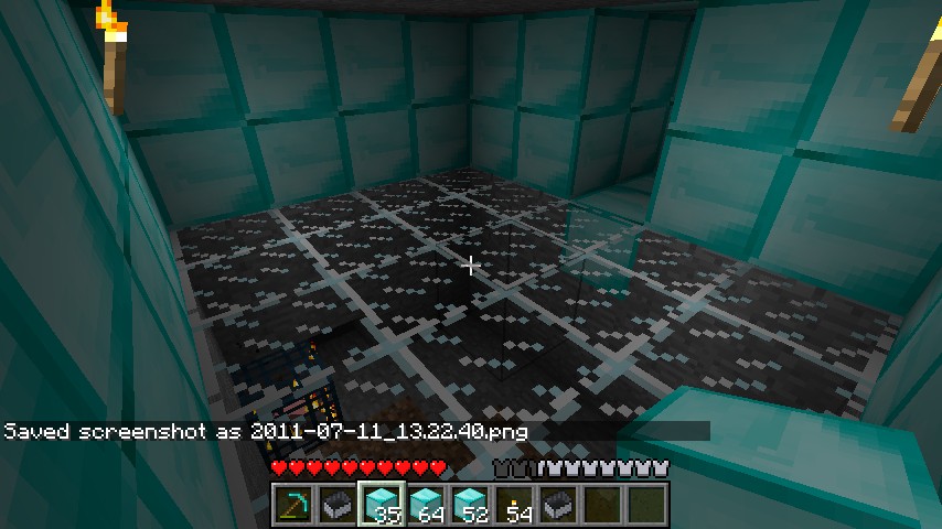 diamond base Minecraft Map