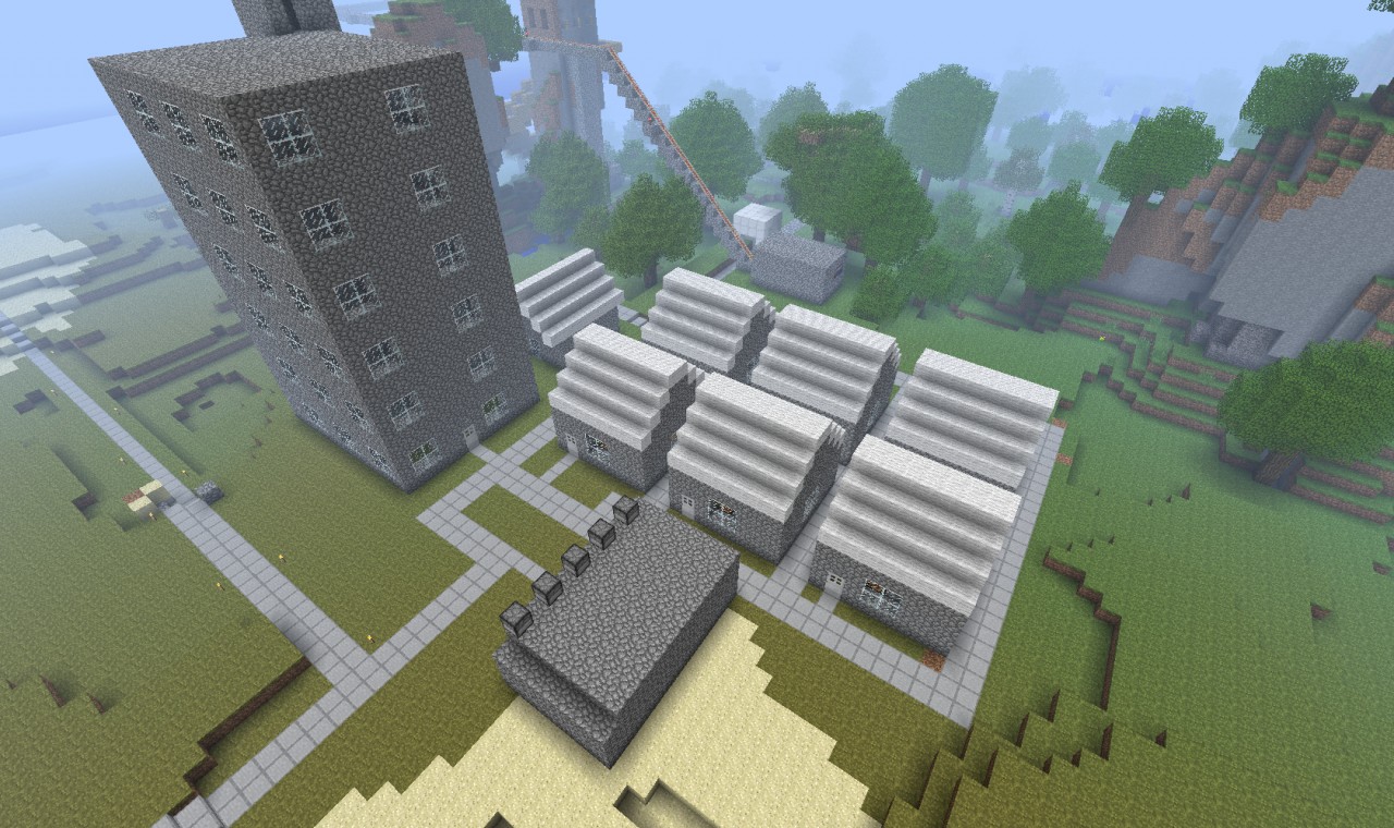 Fort Hernandos + Village Minecraft Map