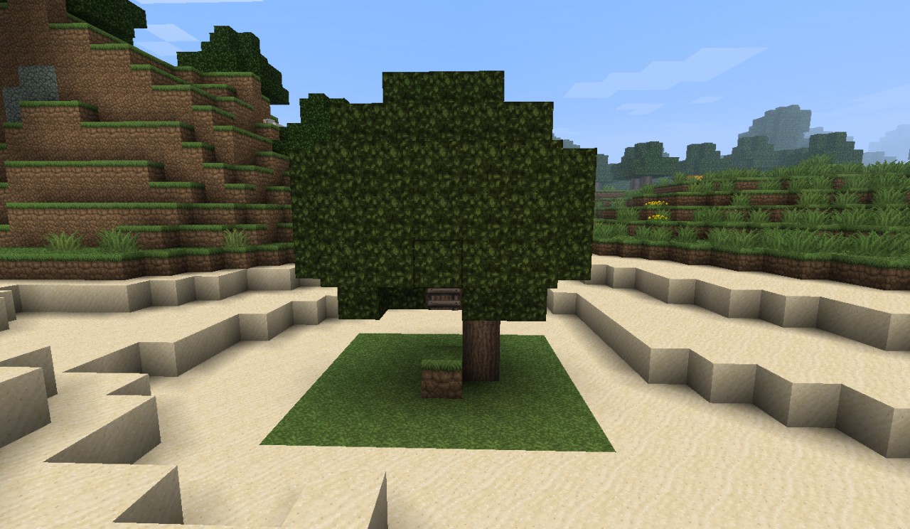 Hidden Treehouse Minecraft Map