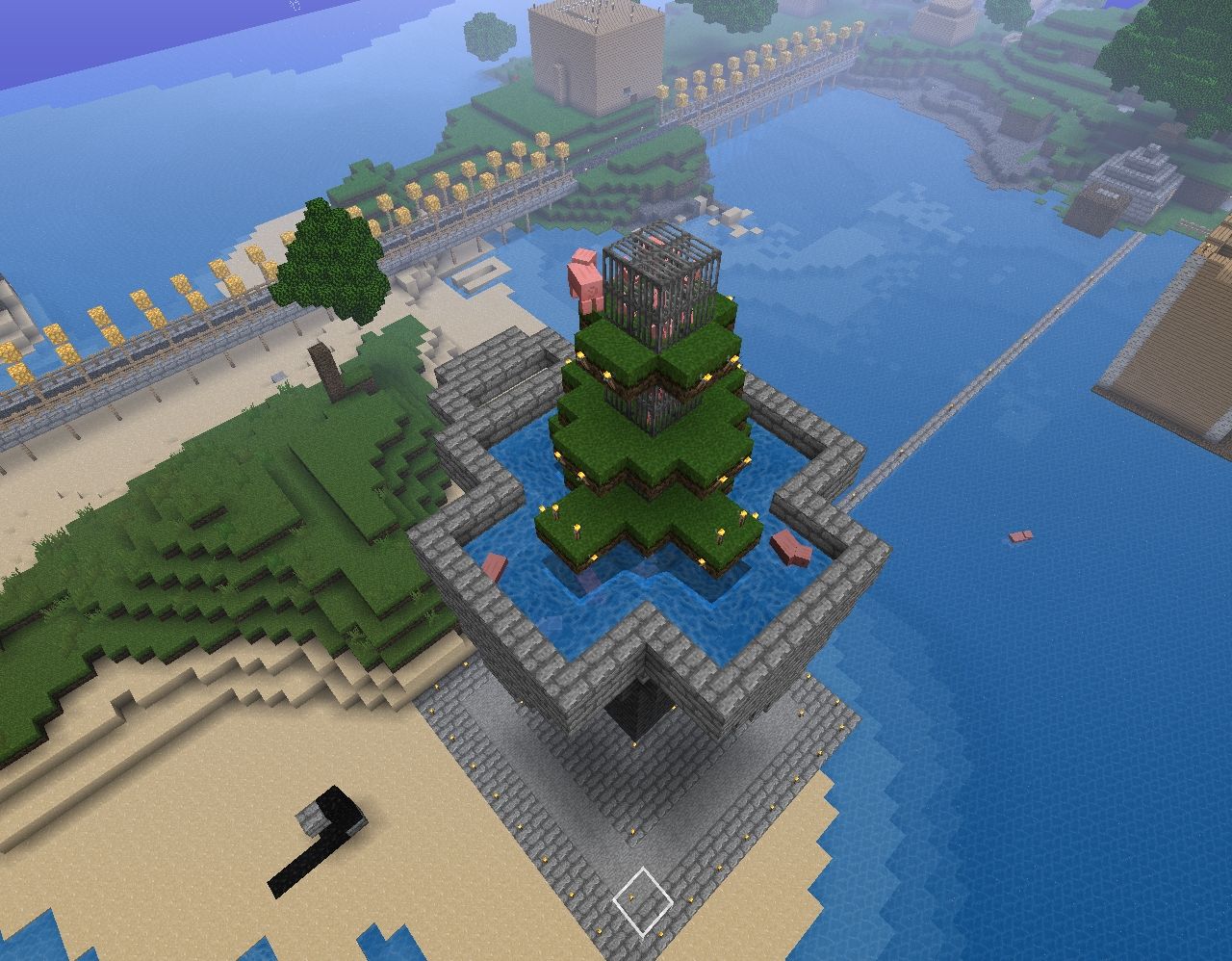 Pig cooking machine Minecraft Map