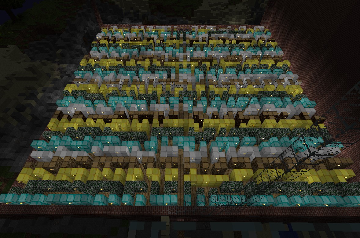 Multistory Maze Minecraft Map