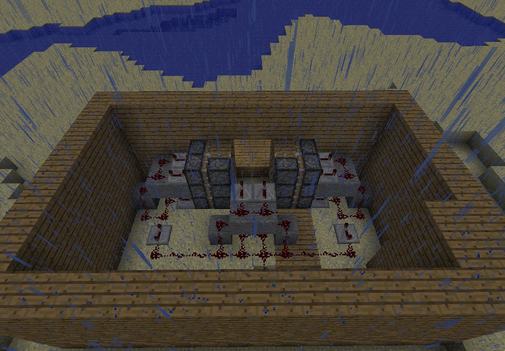 Secret Piston Door Minecraft Map