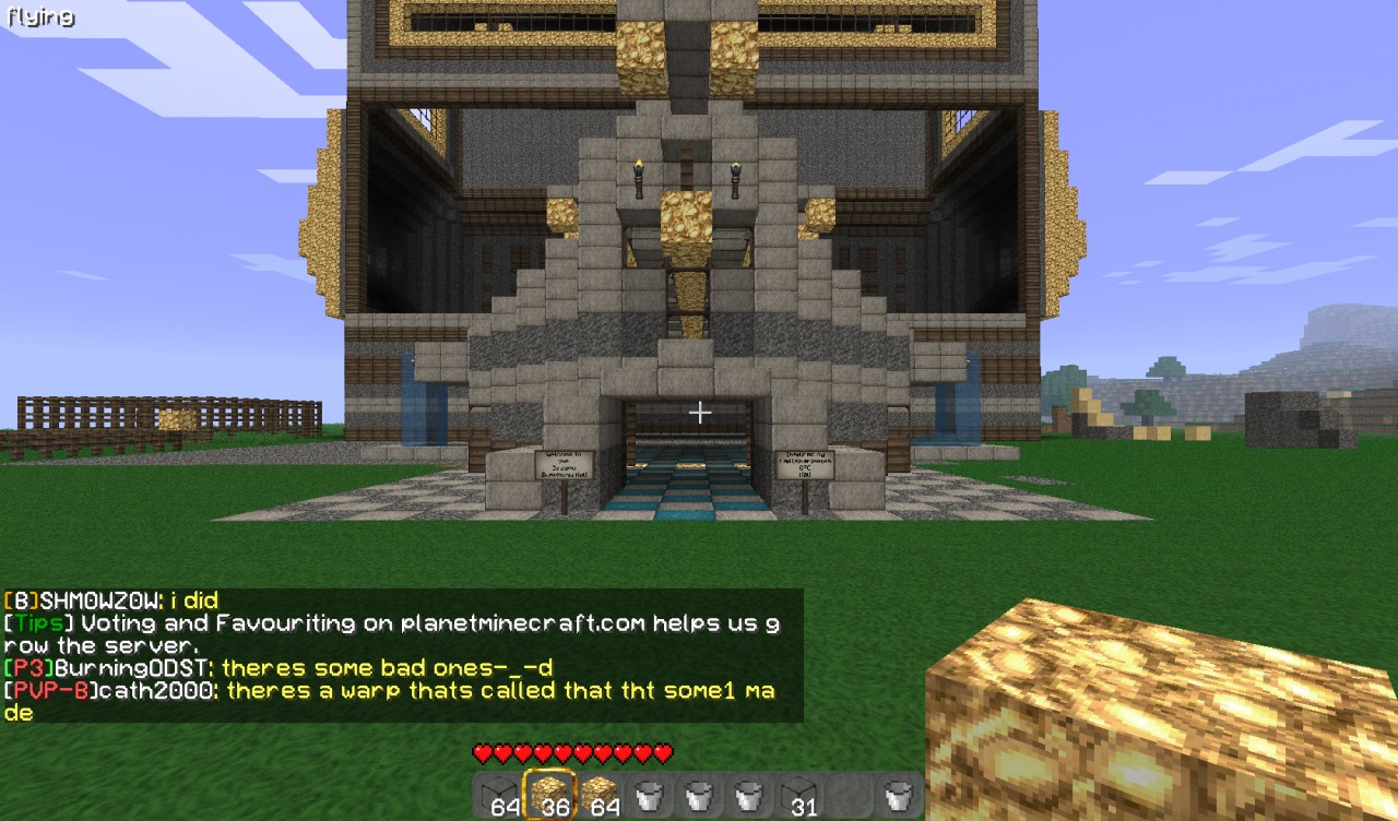 The Gazamo Symphony Hall Minecraft Map