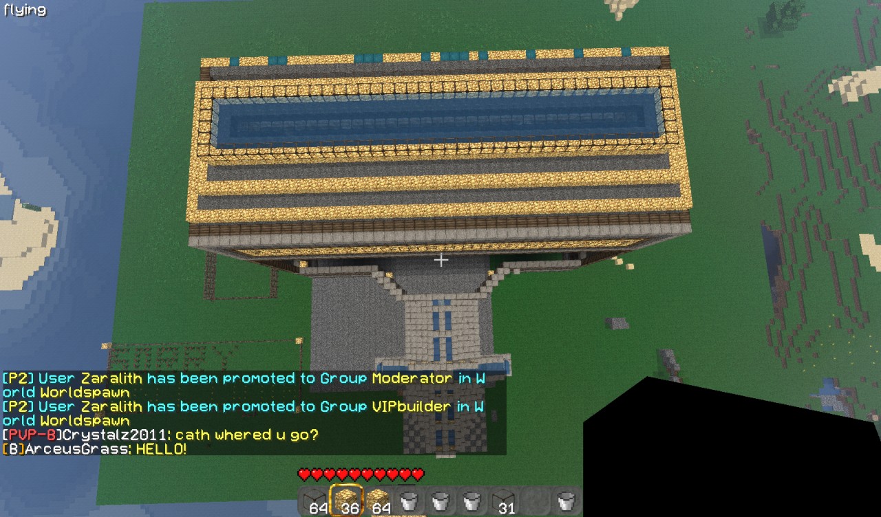 The Gazamo Symphony Hall Minecraft Map