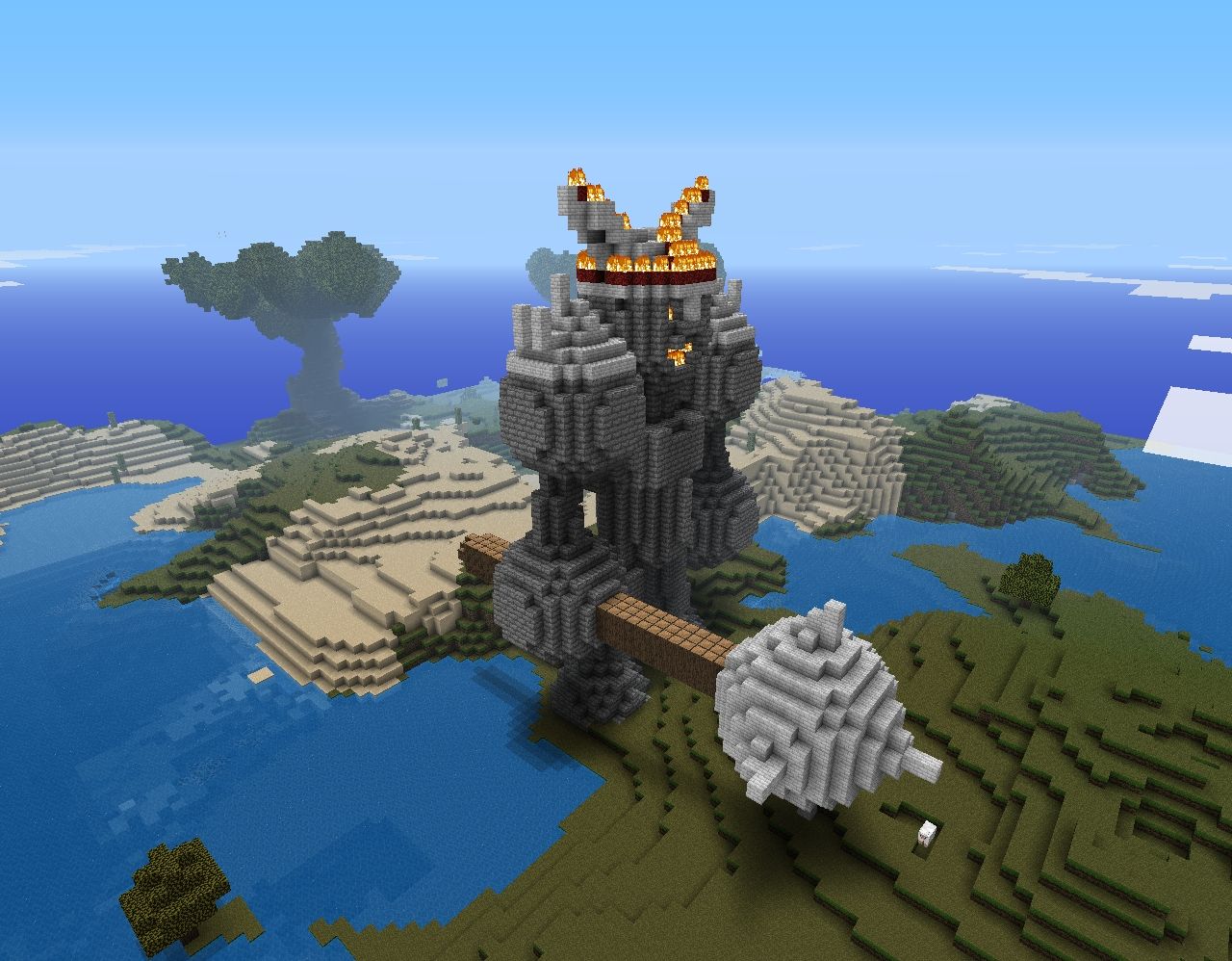 Golem Knight Minecraft Map