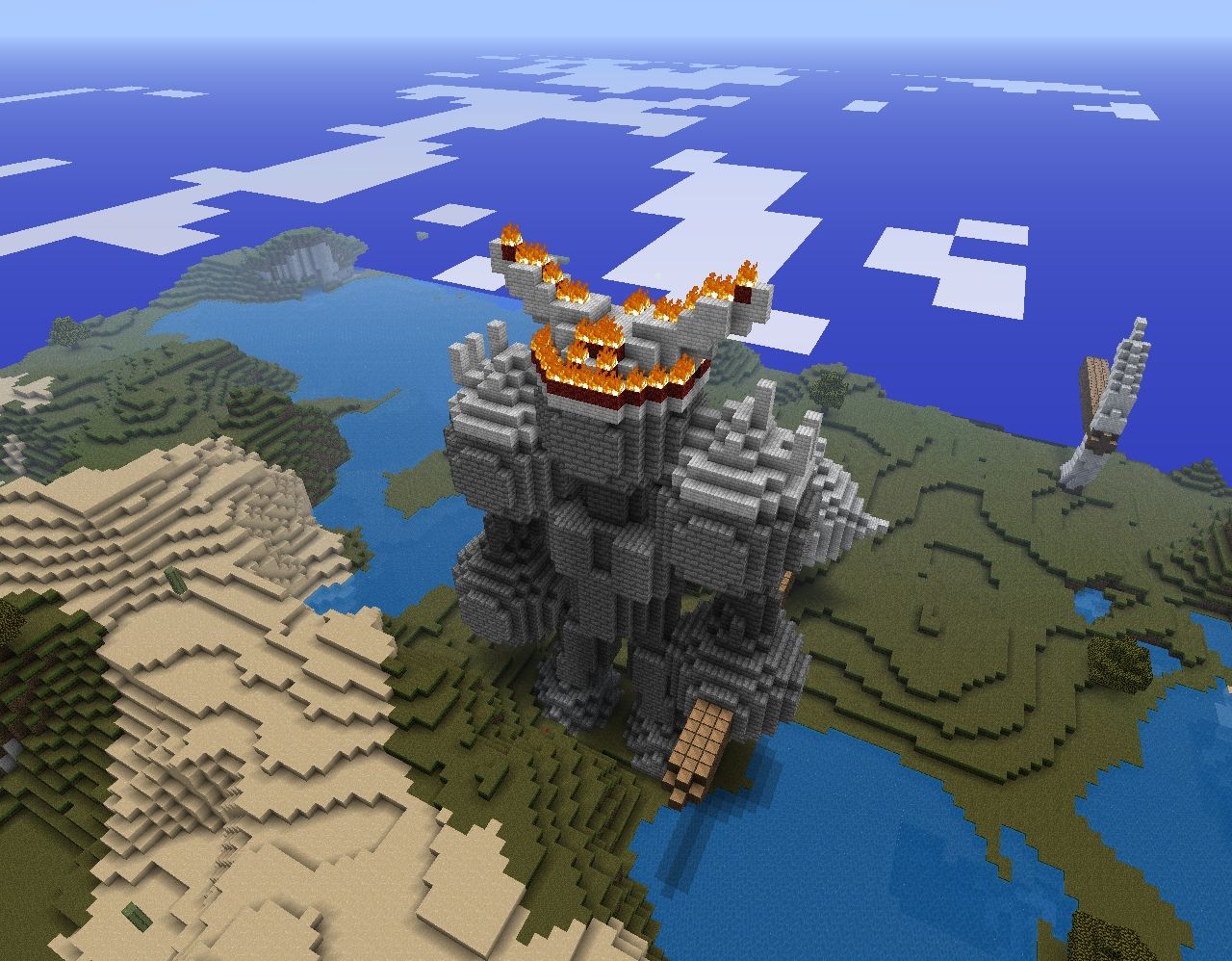 Golem Knight Minecraft Map