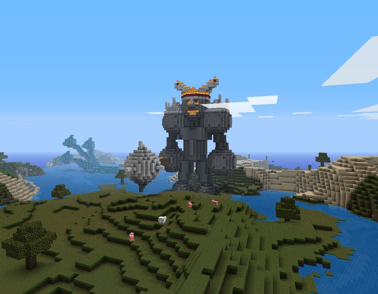 Golem Knight Minecraft Map