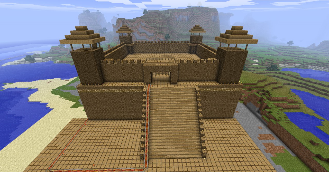 Wood Castle Minecraft Map