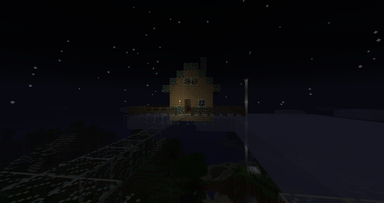 sky house Minecraft Map