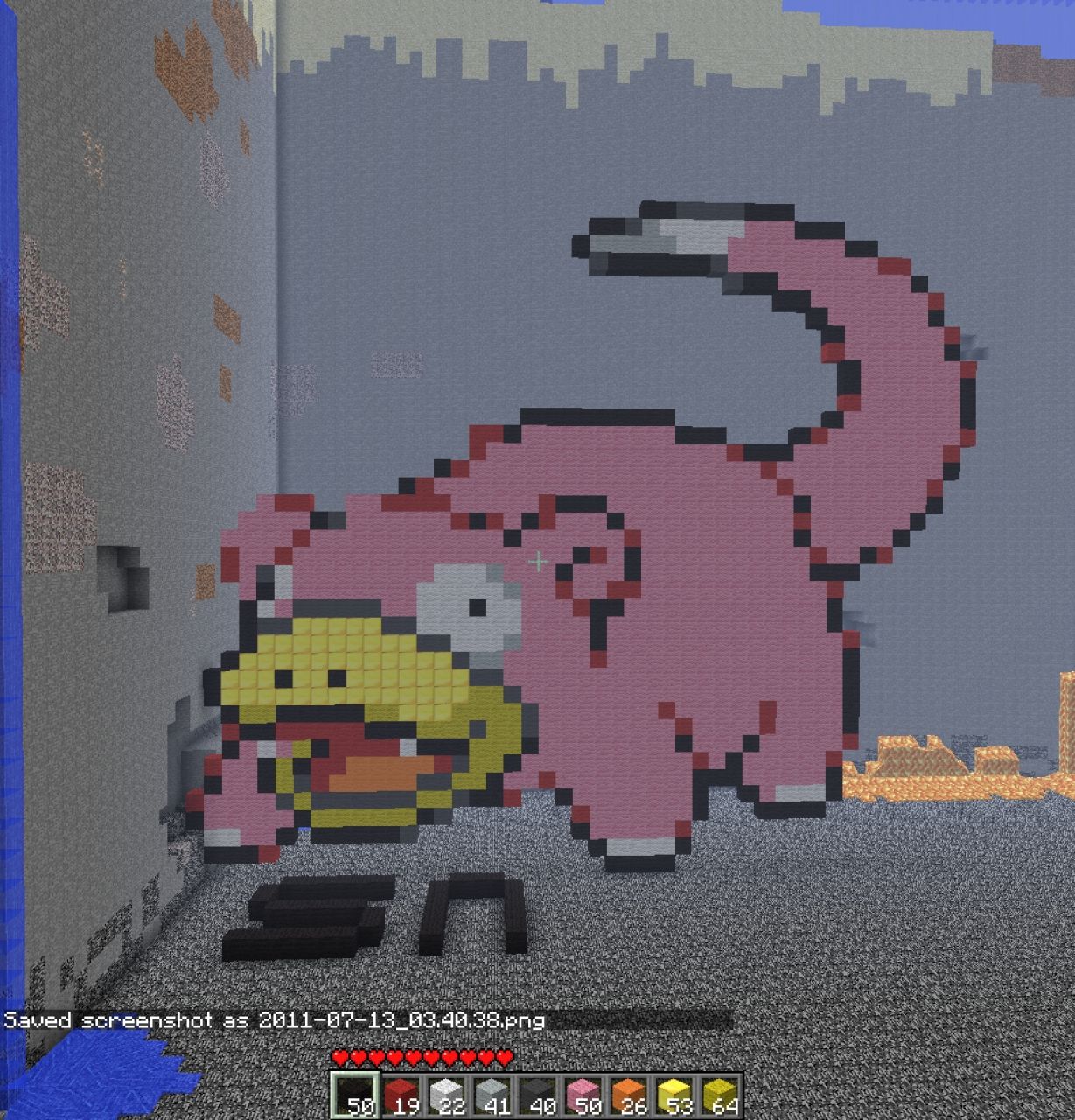 Slowpoke Minecraft Map