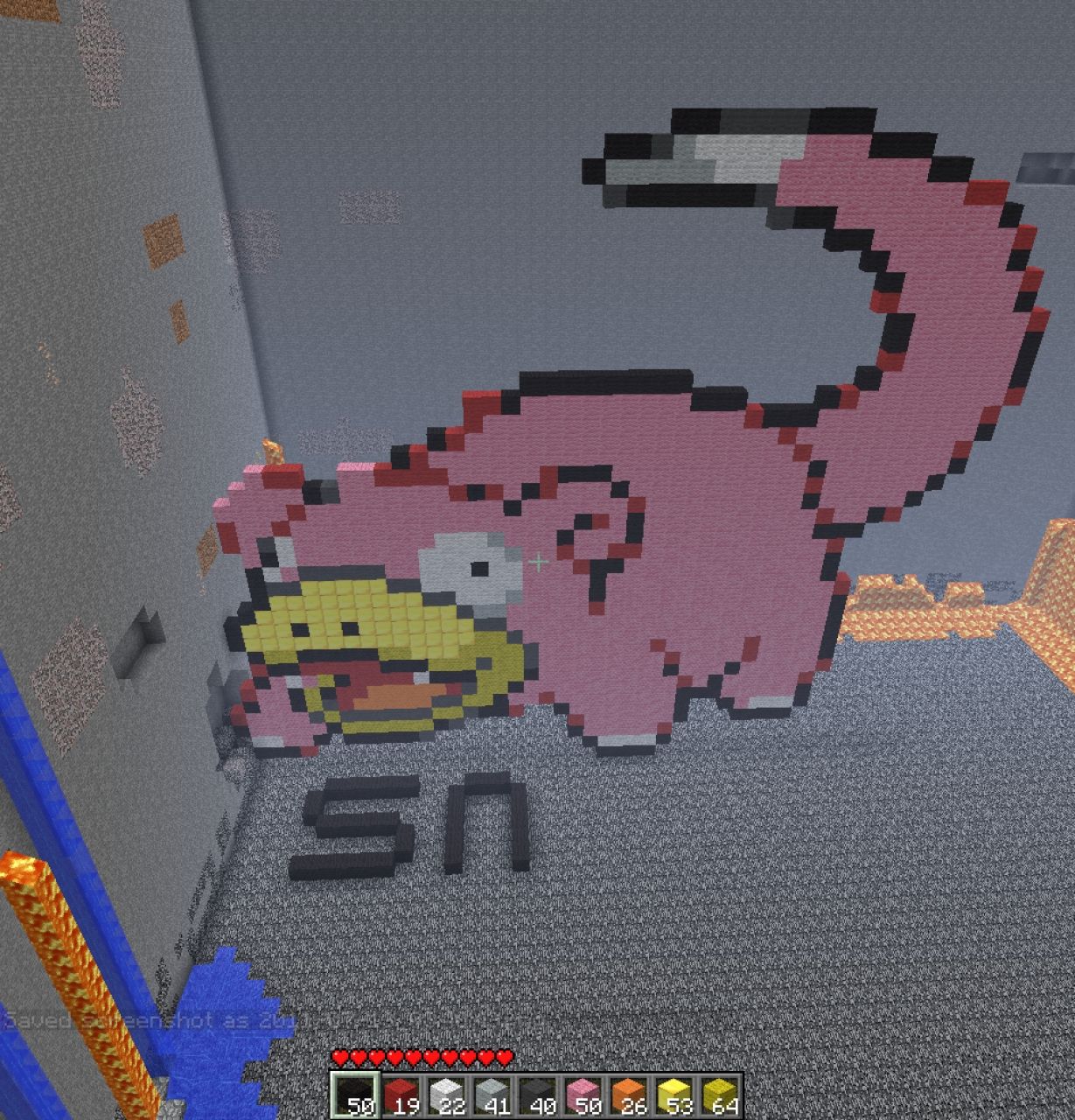 Slowpoke Minecraft Map