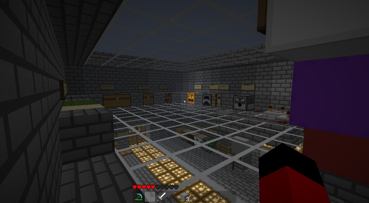 Texture Pack Showcase Room Minecraft Map