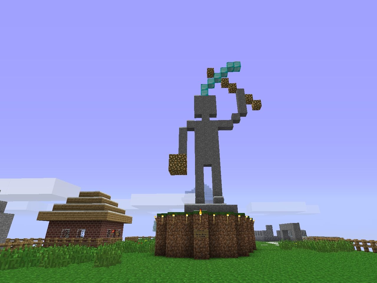 Builder Statue (Updated!) Minecraft Map