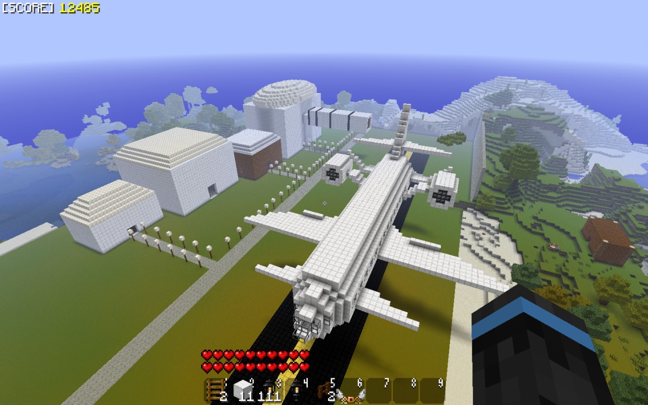 Plane i built Minecraft Map