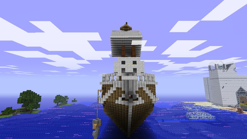 Big Pirate Ship Minecraft Map