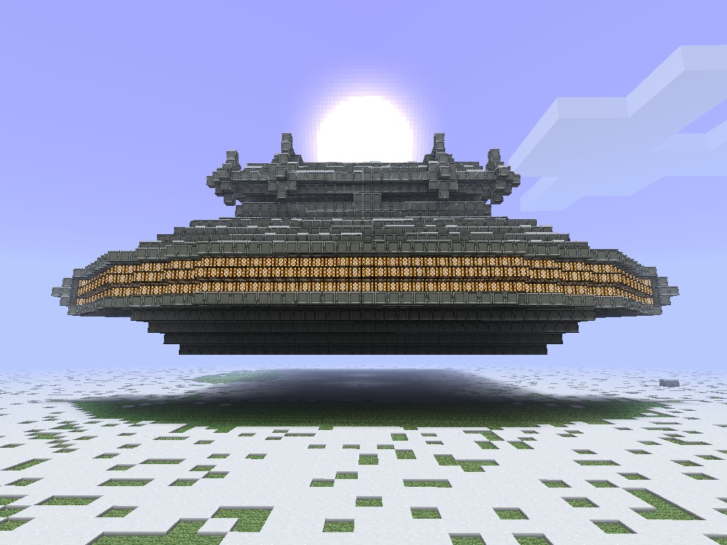Makphrog's Capitol Ship Minecraft Map