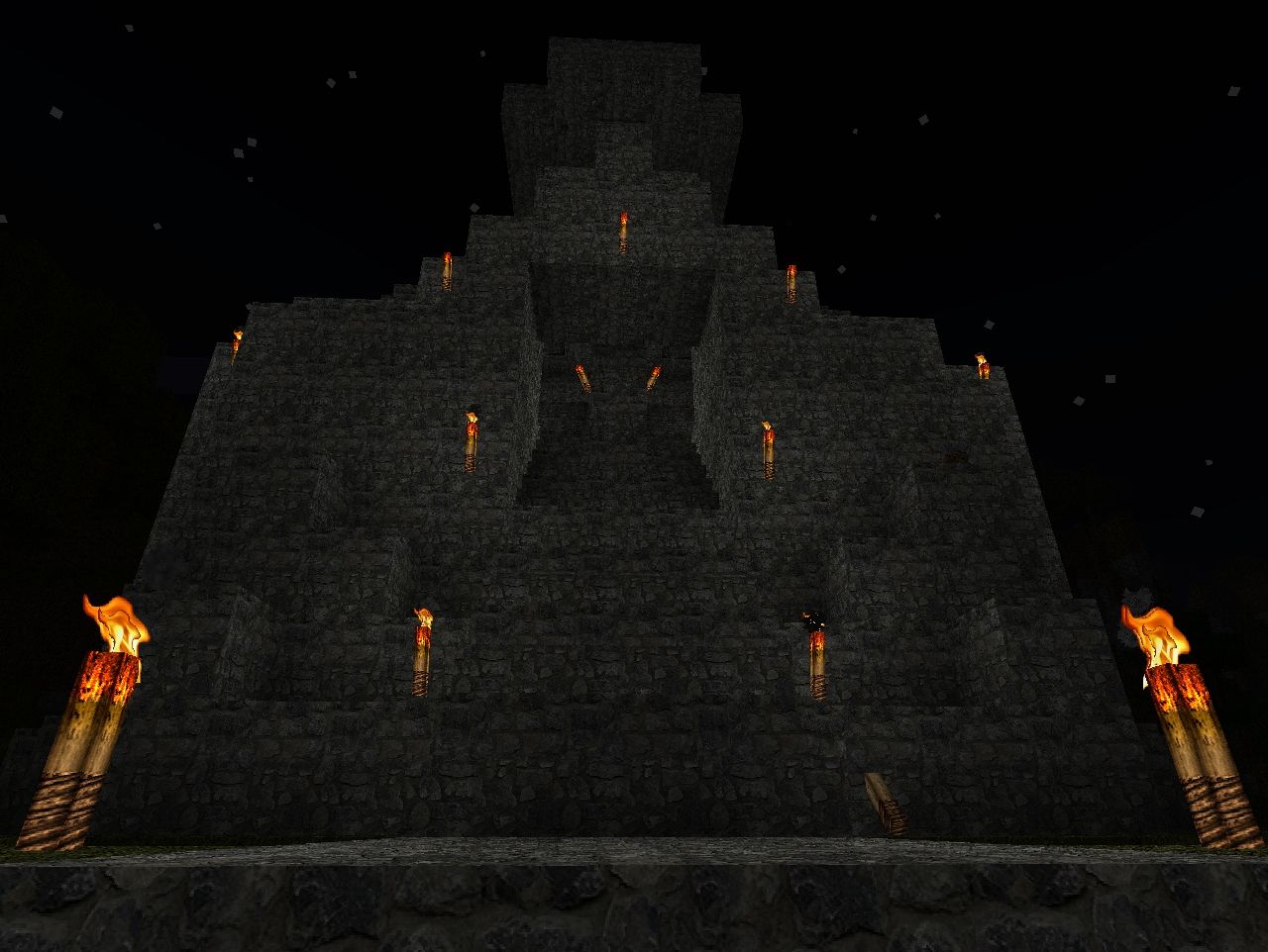Piston Ziggurat Minecraft Map