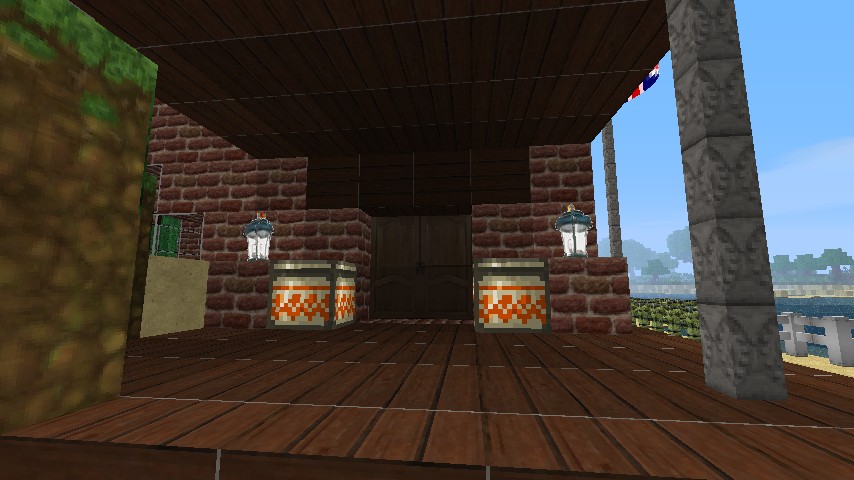 Bacholer House V2 Bricking it! WITH PISTON DOG Kennel! Minecraft Map