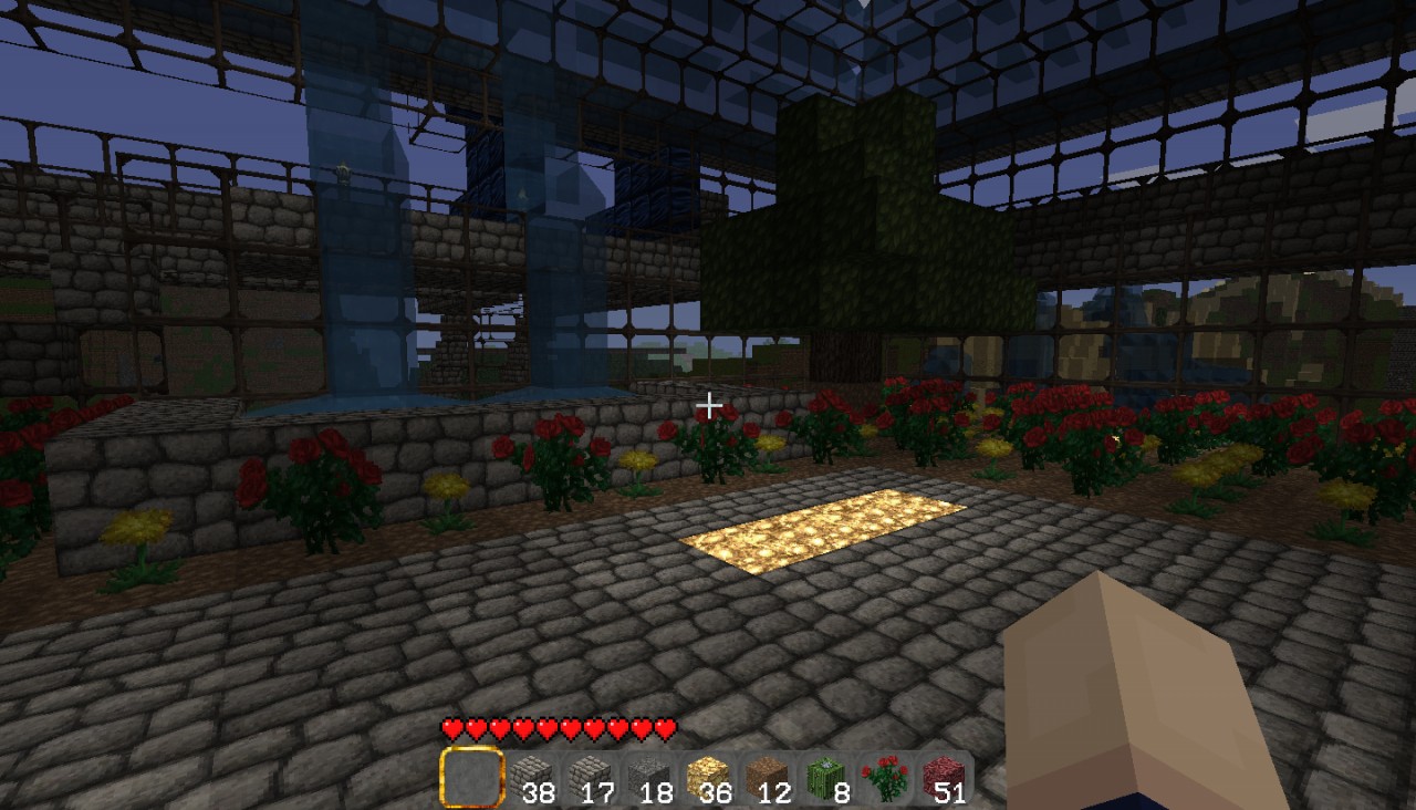 Super Watery Conservatory Minecraft Map