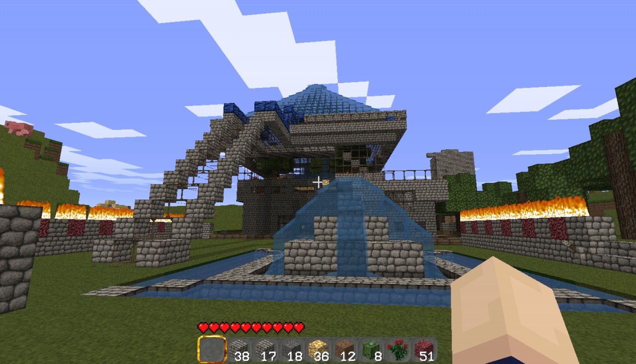 Super Watery Conservatory Minecraft Map