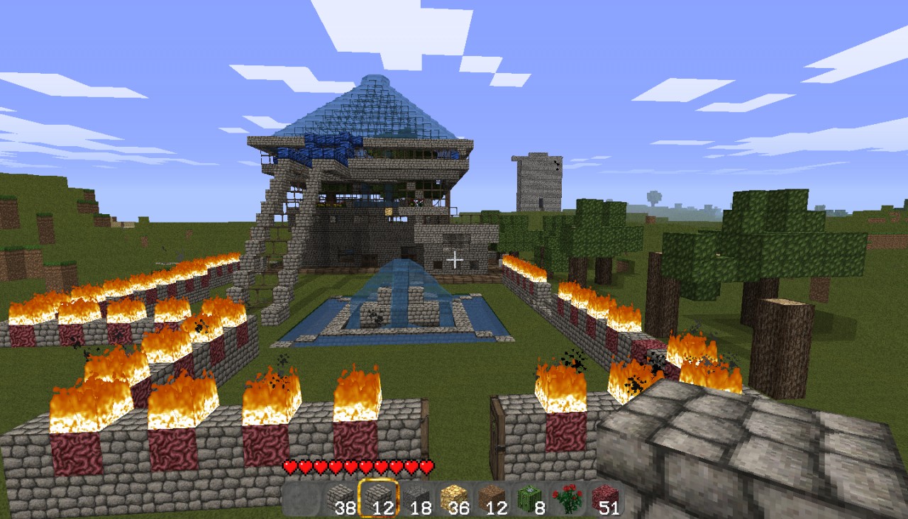 Super Watery Conservatory Minecraft Map