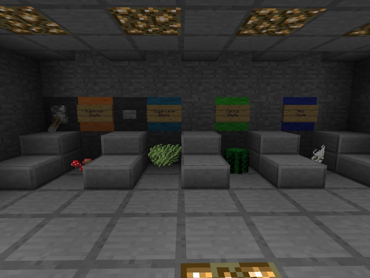 Rewnewable Item Dispenser Minecraft Map