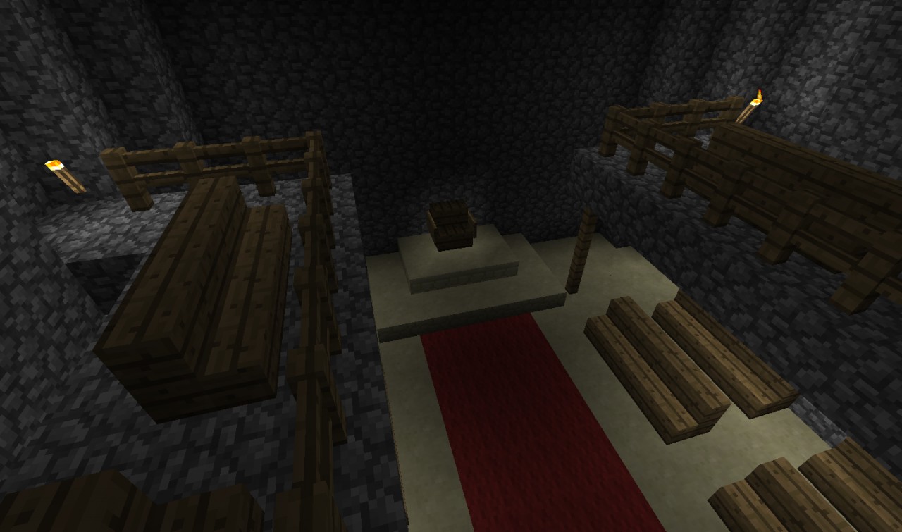 Cobblestone castle Minecraft Map