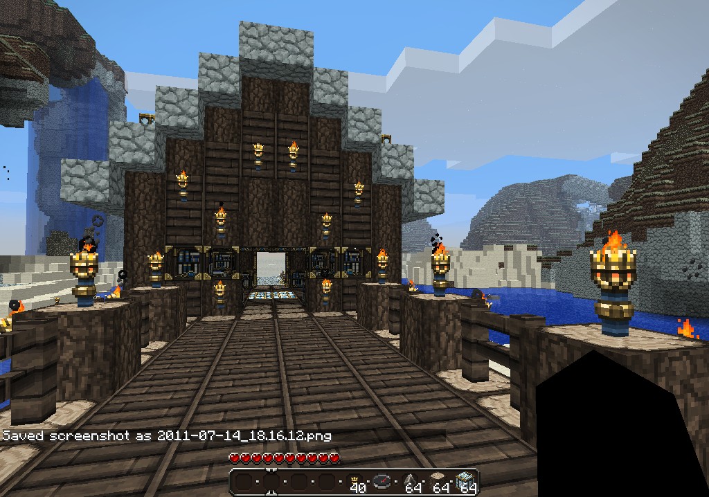 Sea Dock Minecraft Map