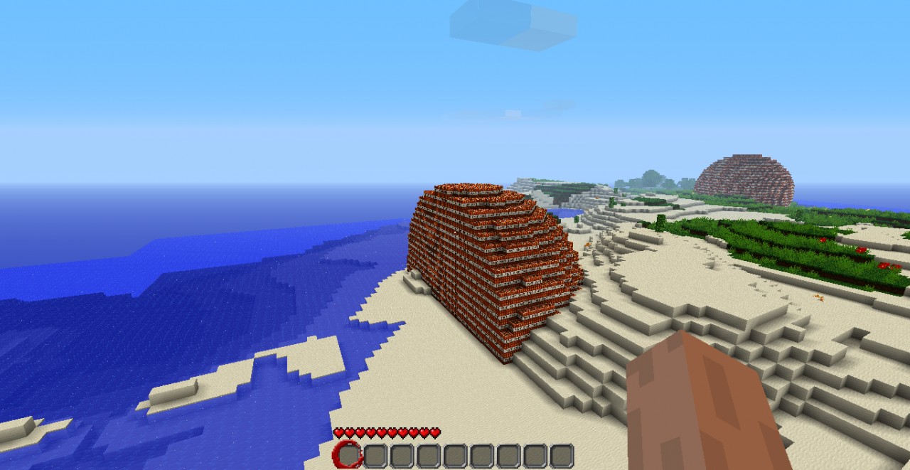 tnt spheres everywhere 2012 Minecraft Map