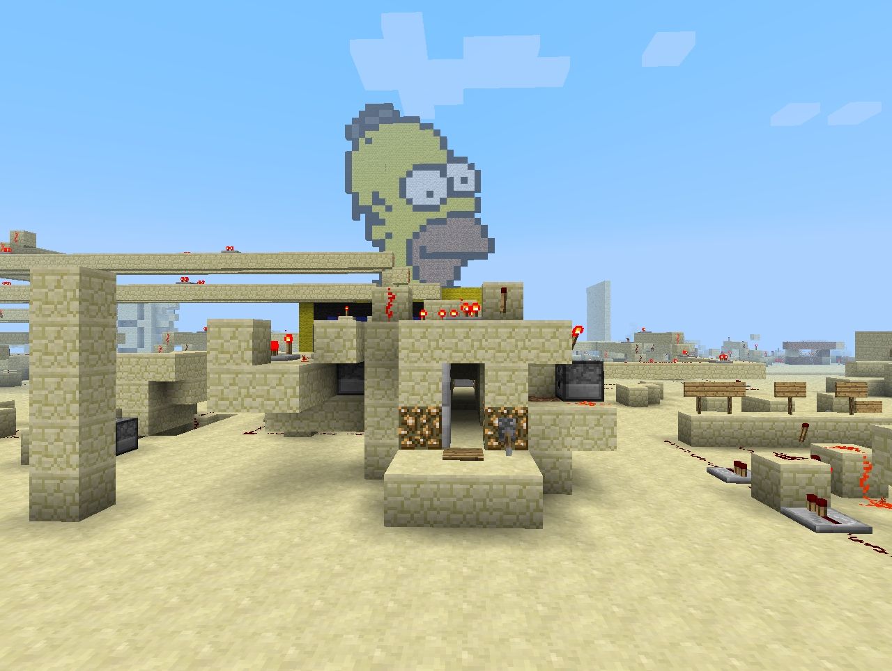 (RDF) 1-wide hallway motion sensor with redstone Minecraft Map