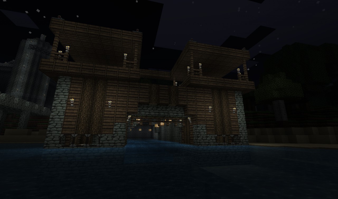 Harbor Gate (with Piston and DOWNLOAD LINK) Minecraft Map