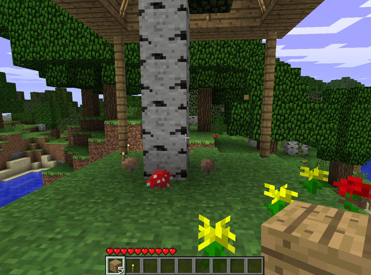 it a hanging garden Minecraft Map