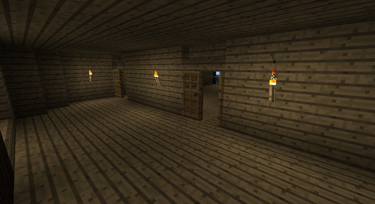 Giant squid attacks ship Minecraft Map