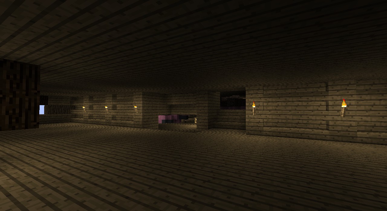 Giant squid attacks ship Minecraft Map