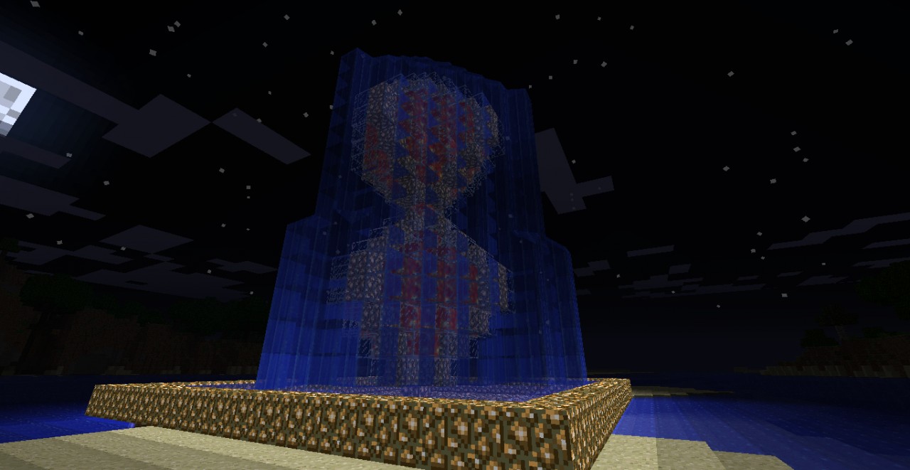 My Amazing Lava Water Fountain Minecraft Map